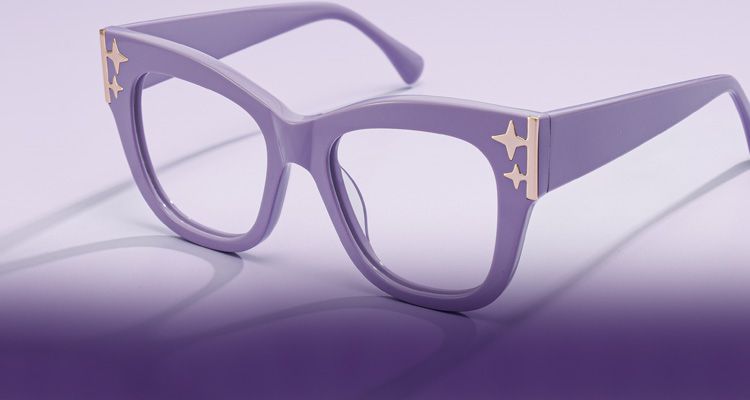 Purple Frame Glasses, Purple Prescription Eyeglasses