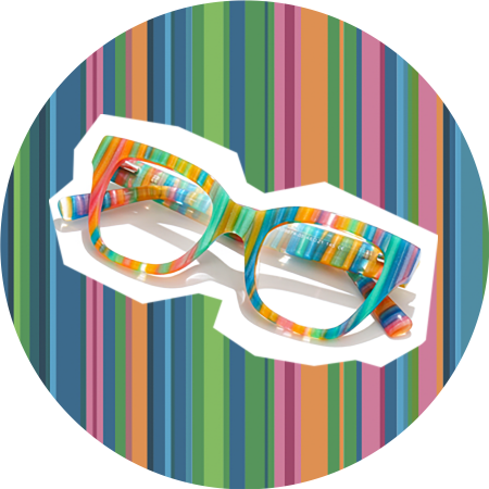 Candy Glasses, Vibrant Candy Eyeglasses | ZEELOOL