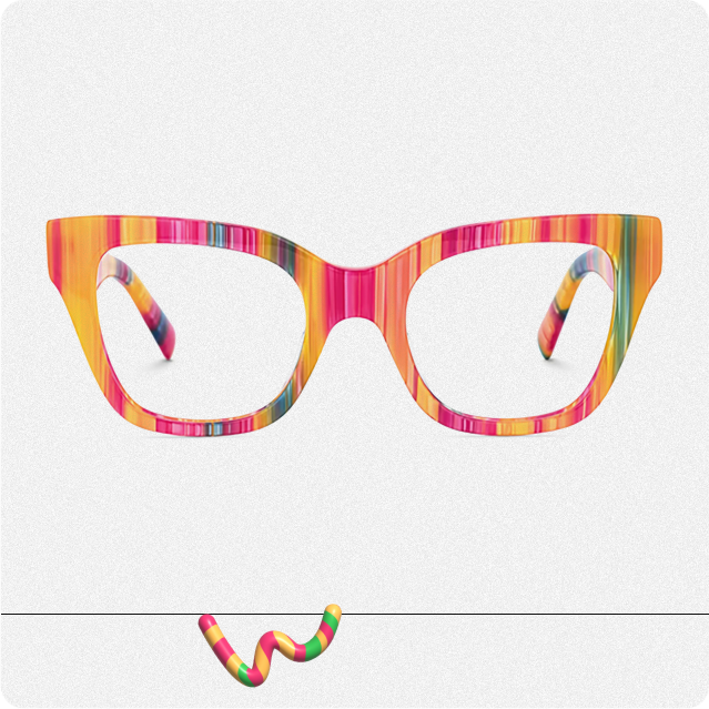 Candy Glasses, Vibrant Candy Eyeglasses | ZEELOOL