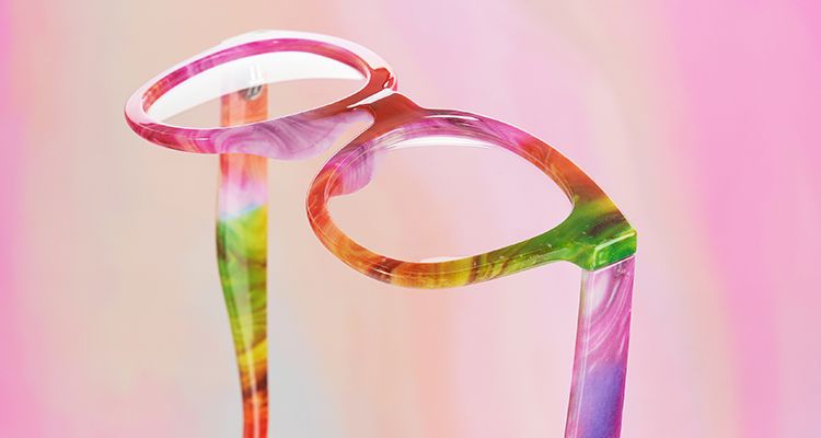 Colorful Frames Glasses, Coloured Eyeglass Frames
