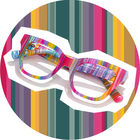 Candy Glasses, Vibrant Candy Eyeglasses | ZEELOOL