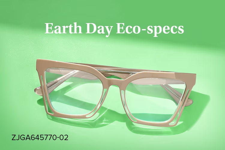 Eco-Friendly Frame Glasses, Sustainable Eyeglasses