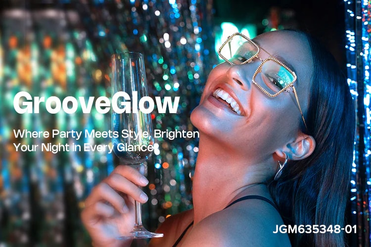 Groove Glow Frame Glasses and Prescription Eyeglasses