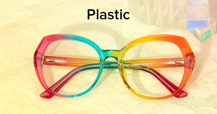 Plastic Frame Glasses, Plastic Prescription Eyeglasses