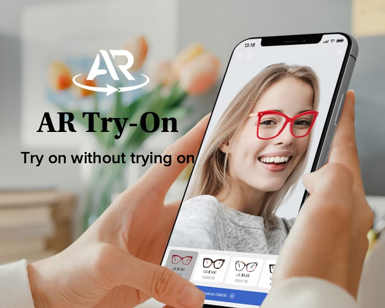AR Try On Glasses at Home for Free Befor Buy Glasses