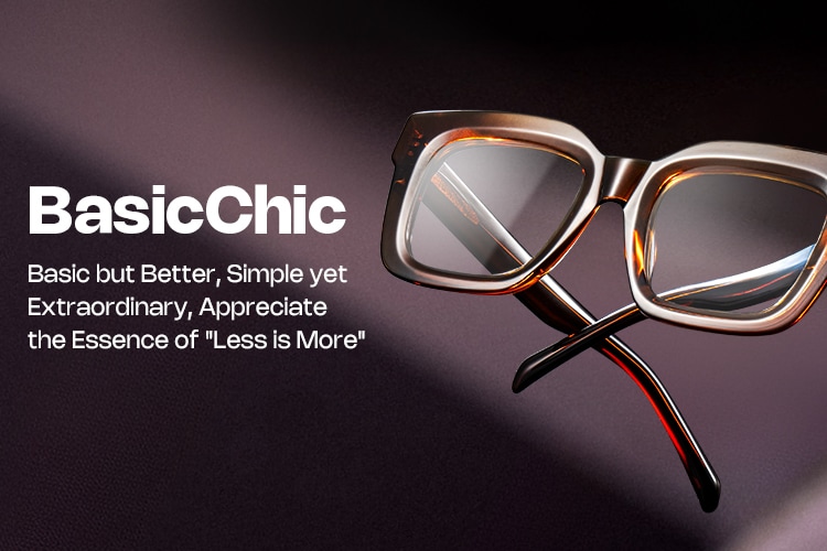 Basic Chic Eyeglasses and Frame Glasses