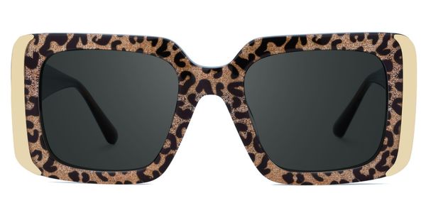 Rectangle Shape Sunglasses Frames- Jesse Acetate Frame Sunglasses