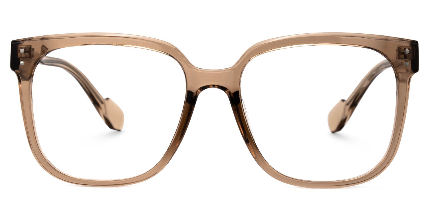 Mikel TR90 Square Clear Frame Glasses | Zeelool