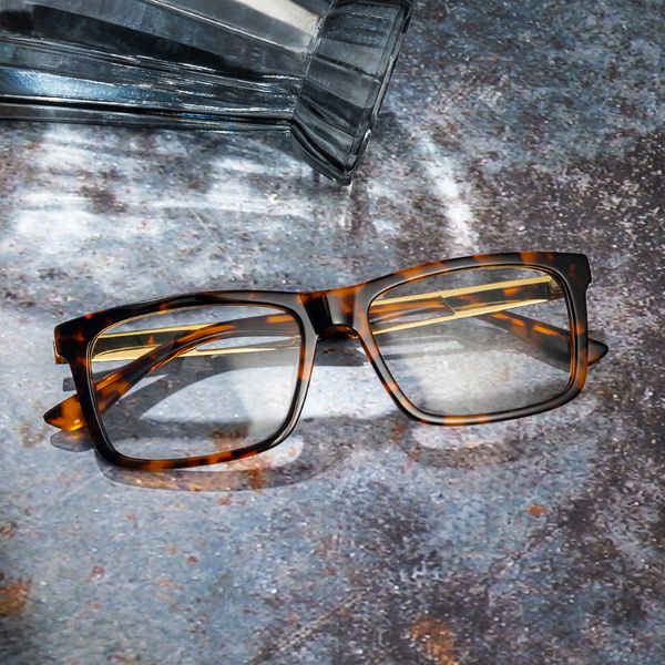 Thin Rectangle Blue Light Blocking Glasses in Business Style | Zeelool