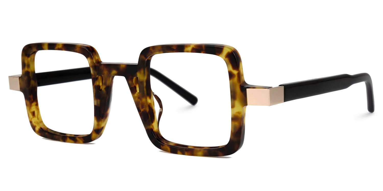 Bratton Square Tortoise Glasses