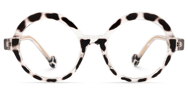 Shermier Round Two-Tone Glasses
