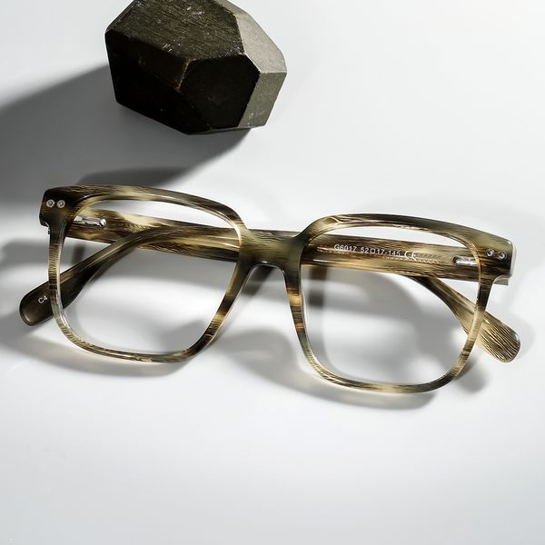 Vintage Square Eyeglasses Frames For Men