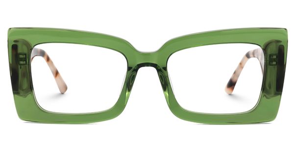 Designer Mitia Green Color Frames Eyeglasses for Women