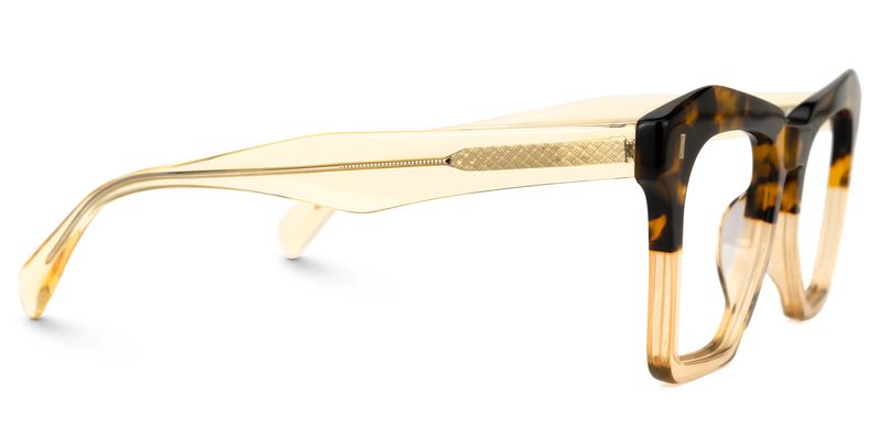 Gisselle Square Two-Tone Glasses