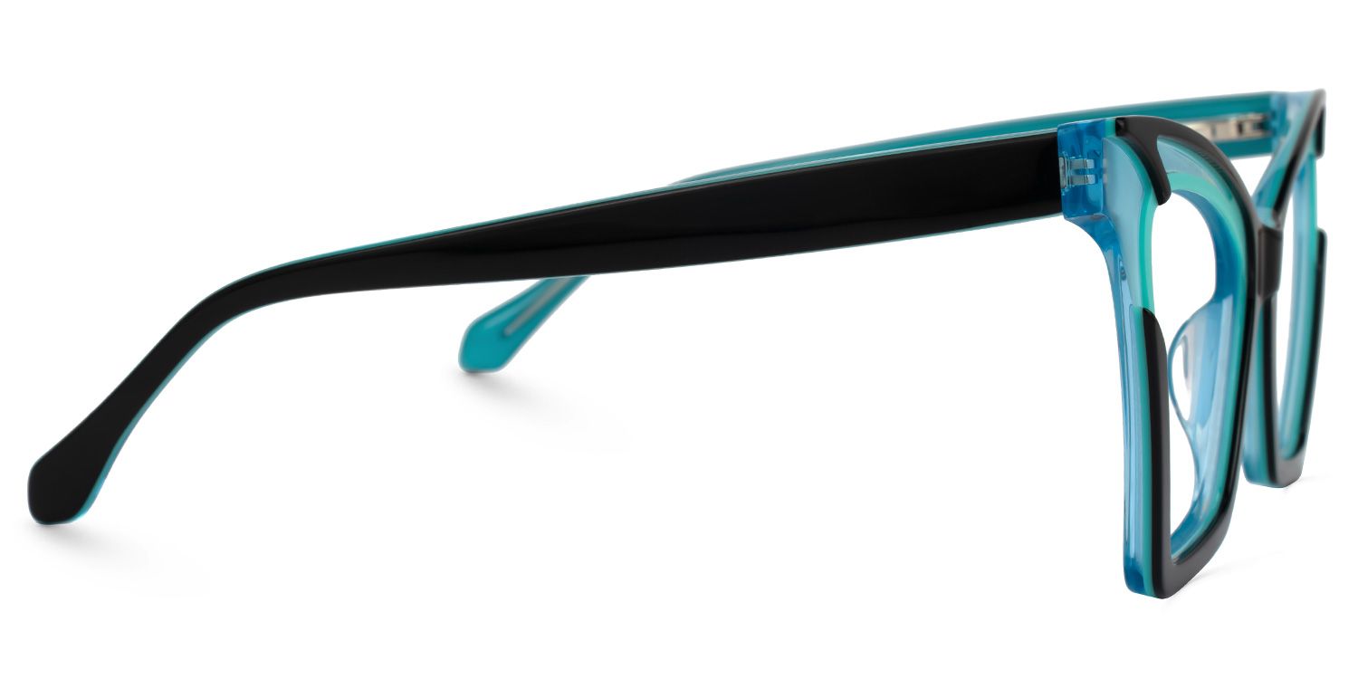 Johnsie Cateye Black Glasses