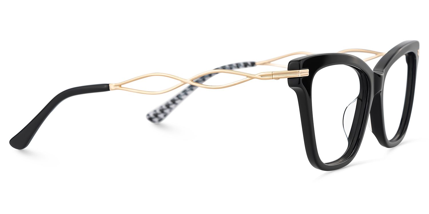Mason Eyeglasses in Cat eye Black Frame | Zeelool