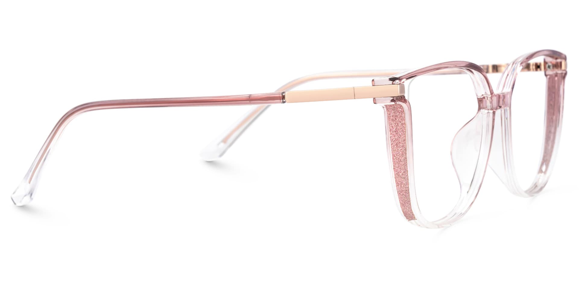 Rodz Square Pink Frame Glasses | Zeelool Optcial