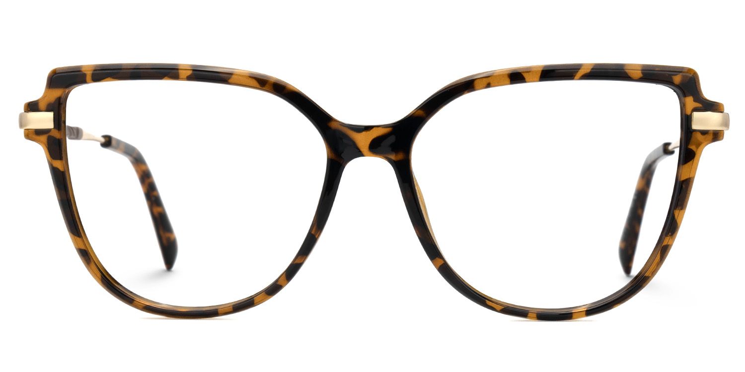 Eisan Thin Tortoiseshell Cat eye Glasses Frames | Zeelool