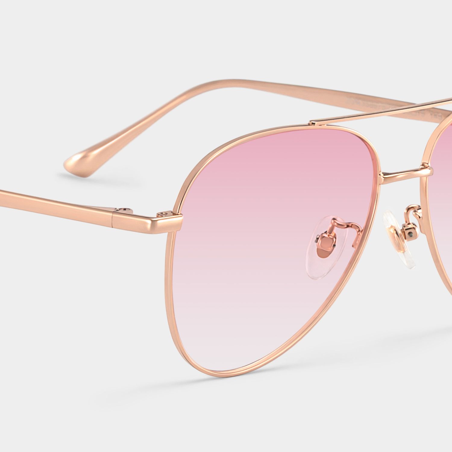 Cher Metal Rose Gold Aviator Sunglasses | ZEELOOL x Prabal Gurung