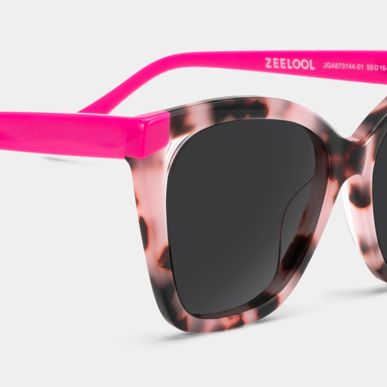 Kira Pink Tortoise Frame Glasses with Butterfly Frame Online | ZEELOOL