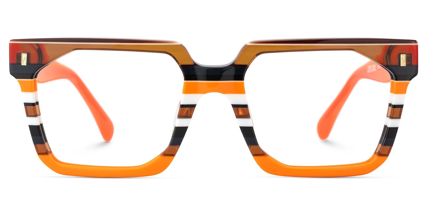 Laguer Rectangle Specs Frame For Men | Zeelool