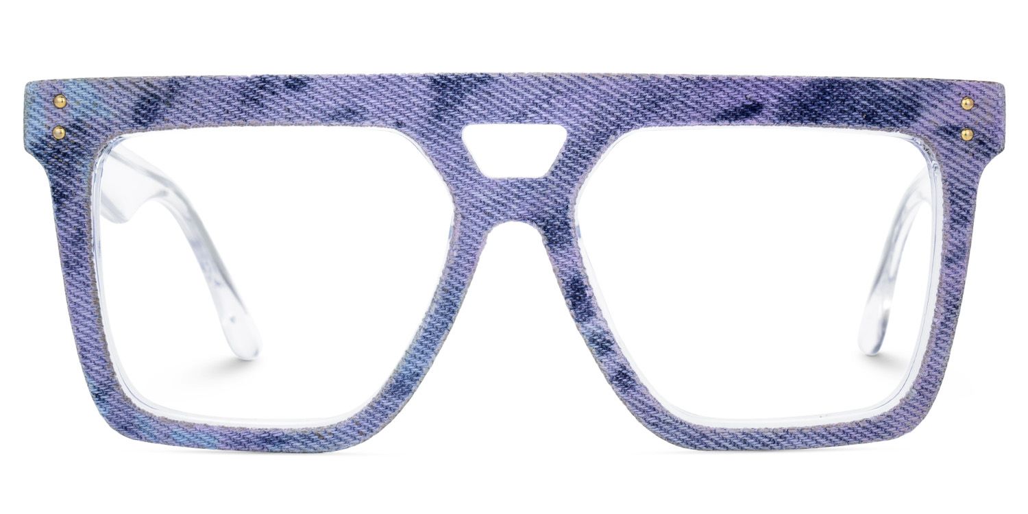 Rubin Denim Glasses, Blue Jean Frame Sunglasses