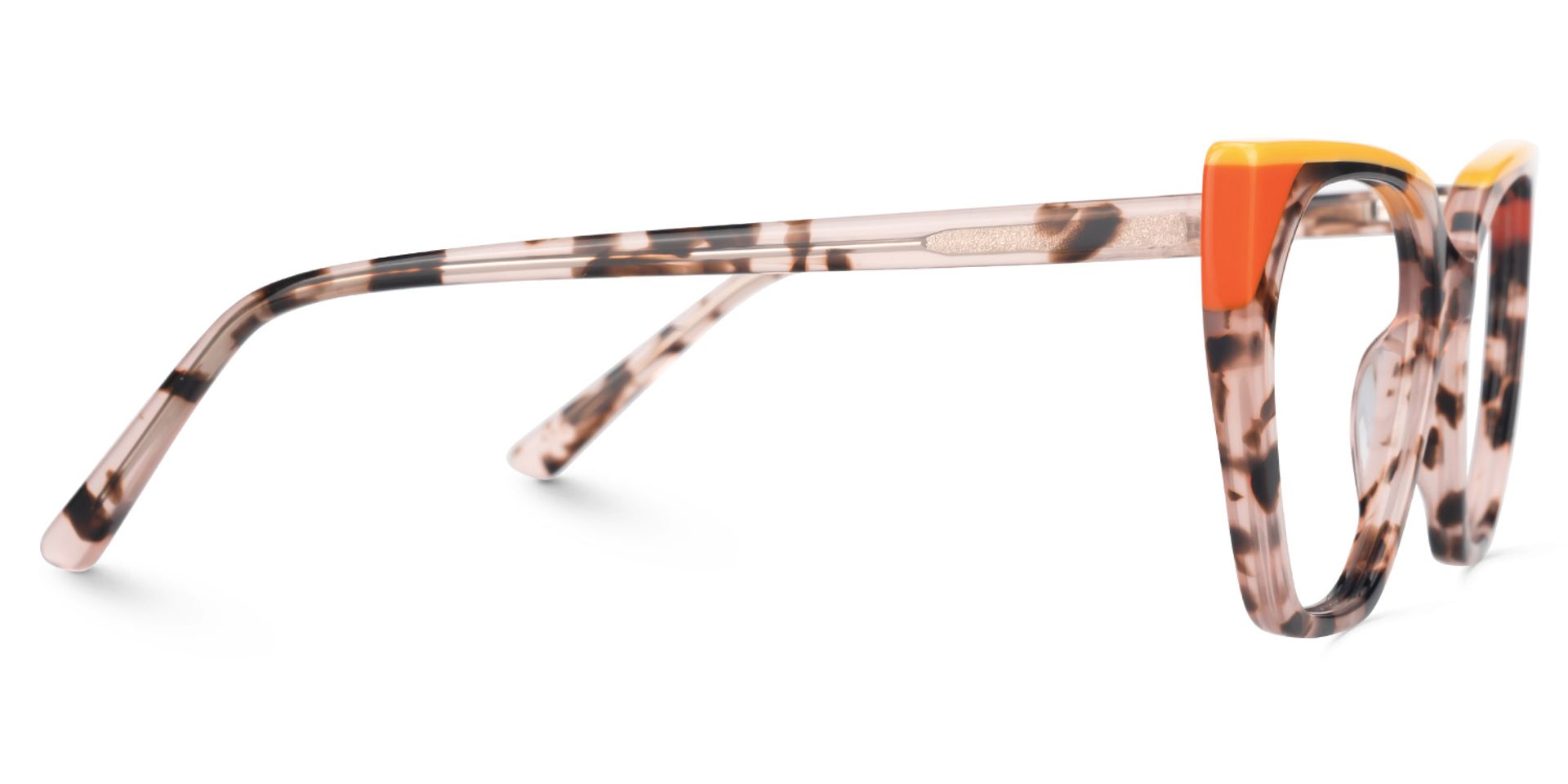 Cateye Dolison Pink-Tortoise Glasses deals -Zeelool Glasses