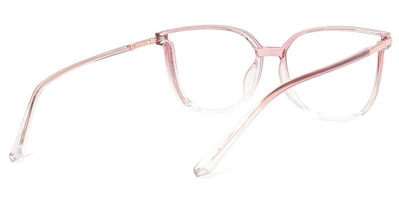 Rodz Square Pink Frame Glasses | Zeelool Optcial