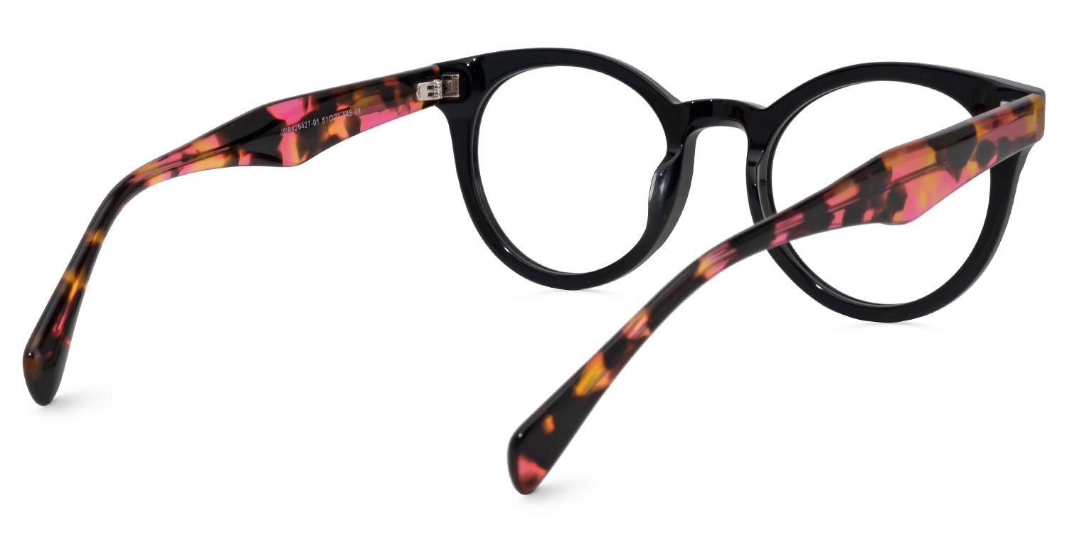Rollinger Round Black Glasses