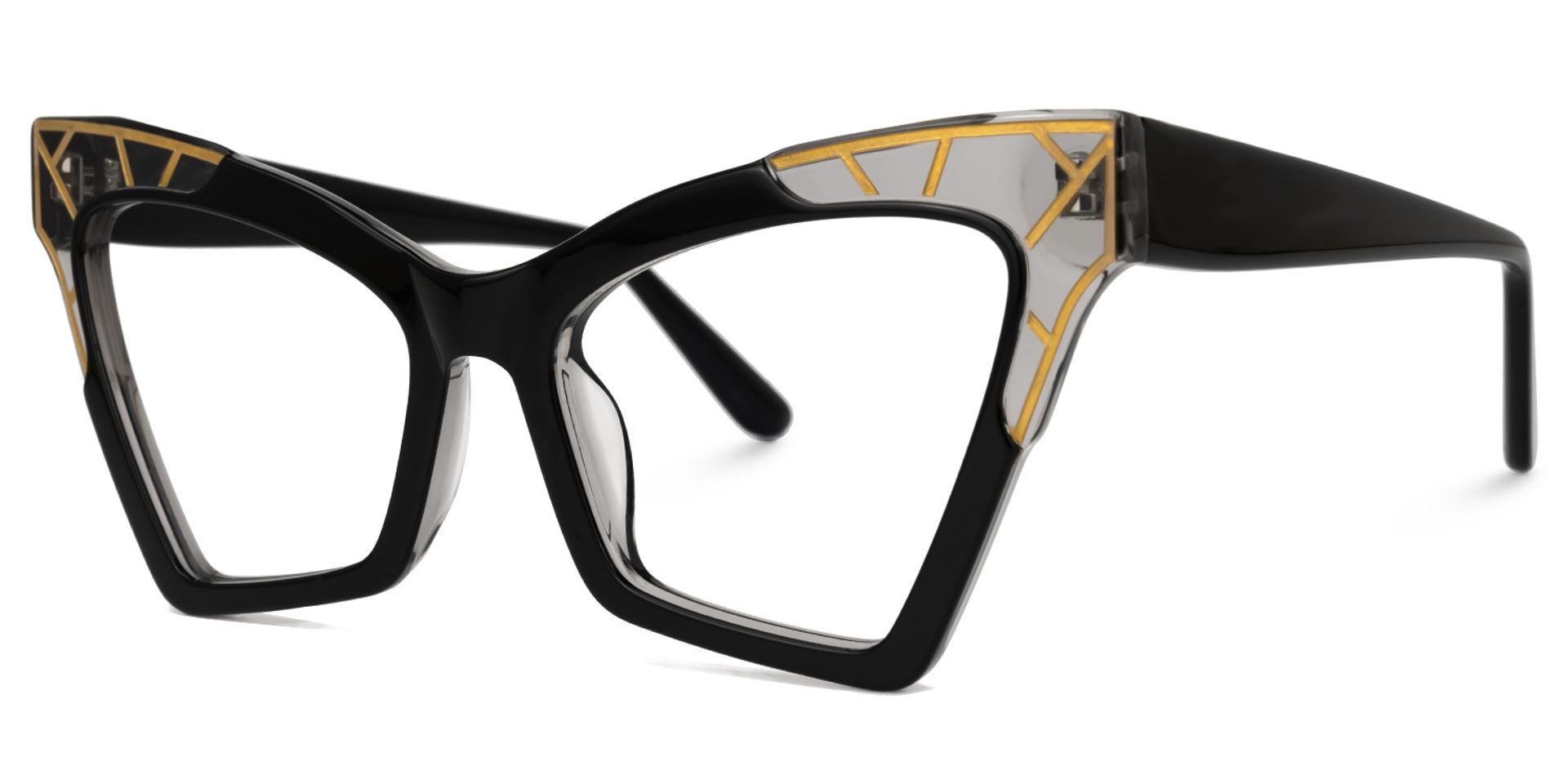 Katiee Cateye Black Glasses