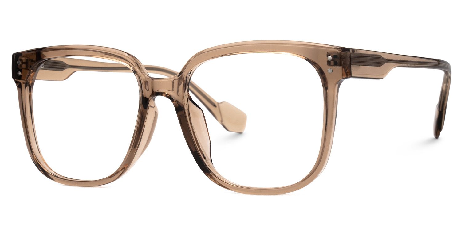 Mikel TR90 Square Clear Frame Glasses | Zeelool