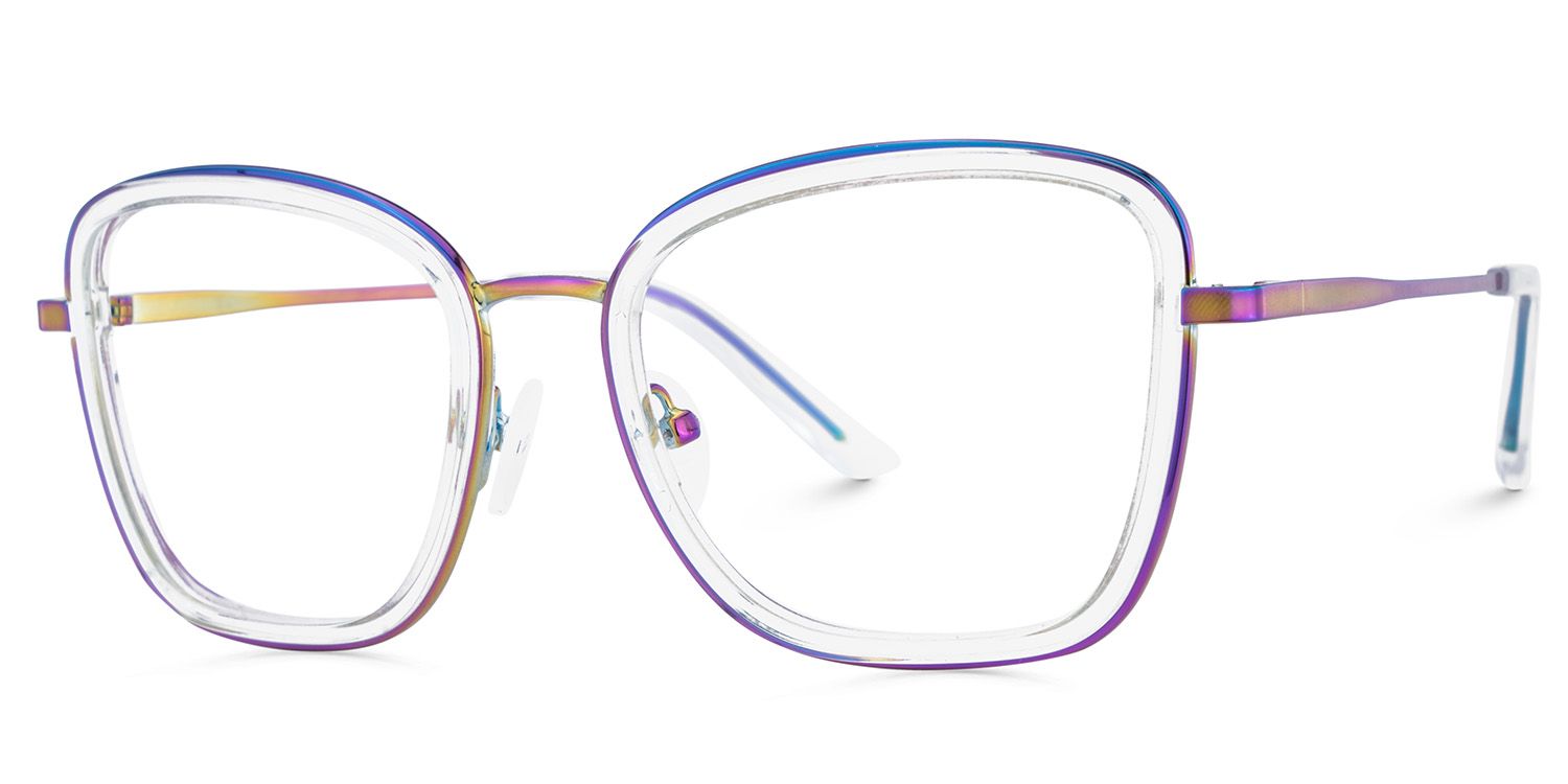 Full Frame Eyeglasses With Metal Rims