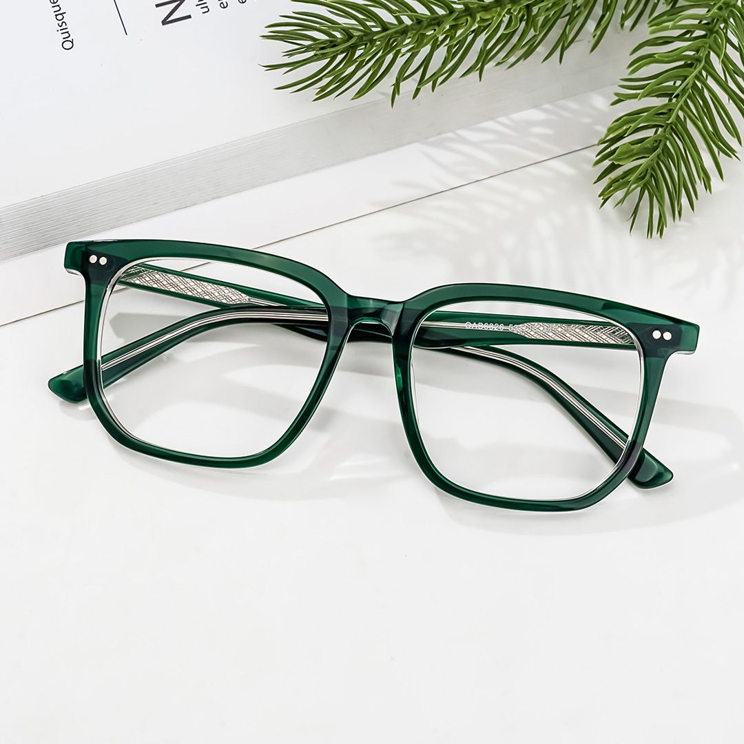 Moore Square Green Glasses