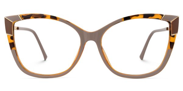 Cateye Kaysha Brown Glasses for sale -Zeelool Glasses