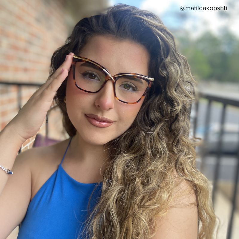 Winston Butterfly Tortoise Frame Glasses | Zeelool Optical