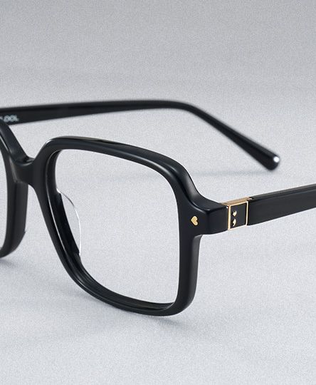 Talia Black Frame Glasses with Square Frame Online | ZEELOOL