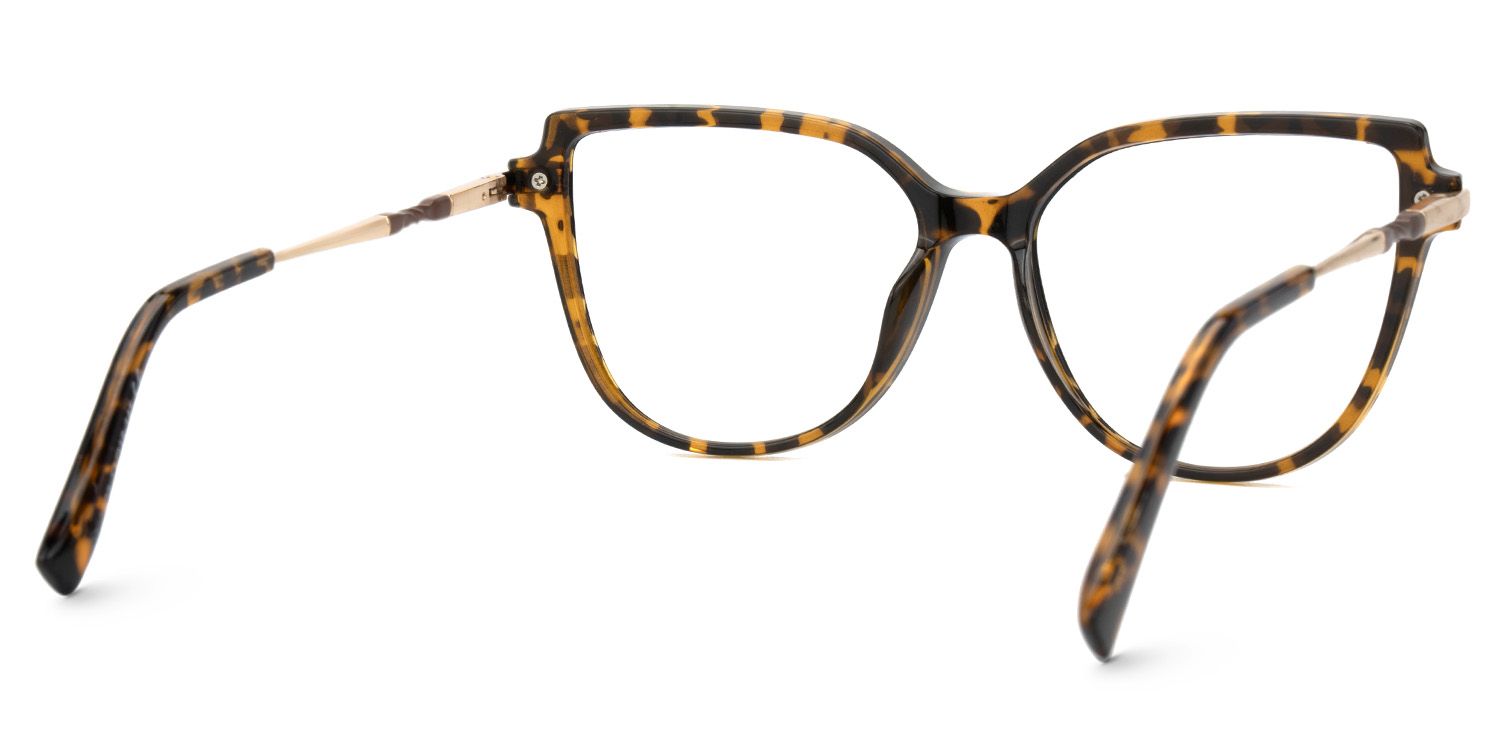 Eisan Thin Tortoiseshell Cat eye Glasses Frames | Zeelool