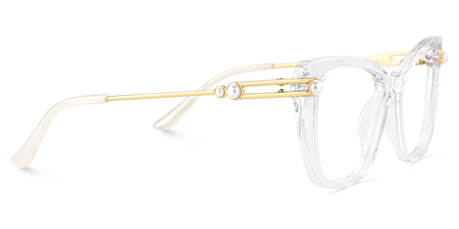 Victor Eyeglasses in Cat eye Crystal Frame | Zeelool