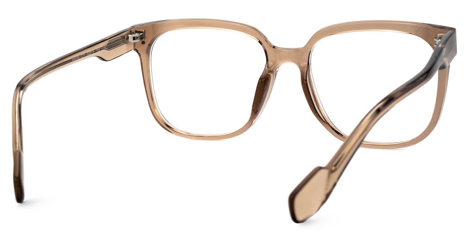 Mikel TR90 Square Clear Frame Glasses | Zeelool