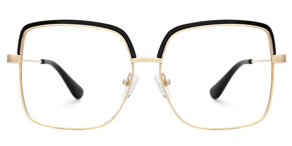 Square Metal Frame Glasses- Karan Glasses
