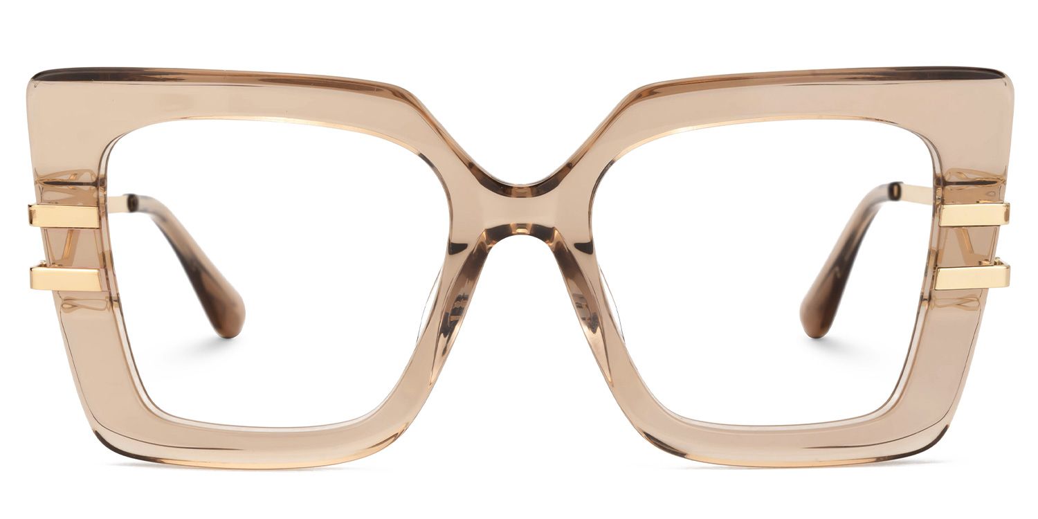 Designer Poutine Glasses in Mixed-Materials Full-frame