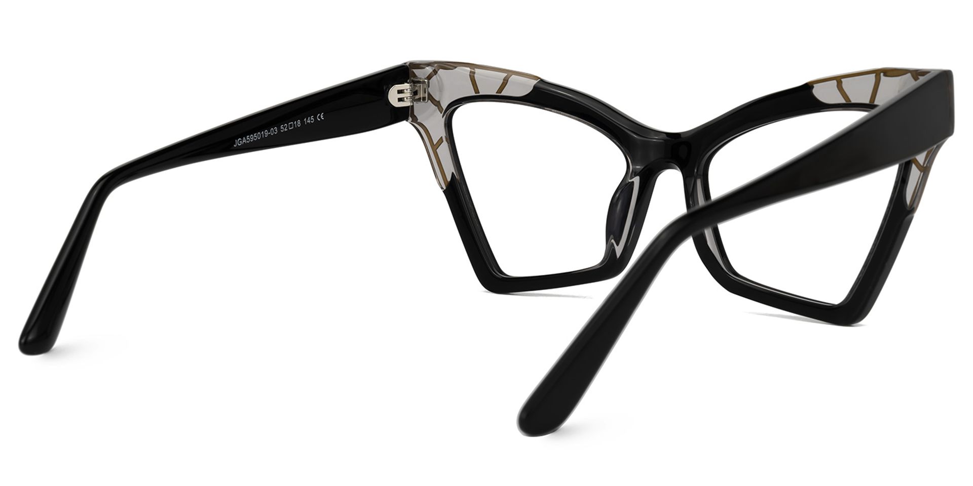 Katiee Cateye Black Glasses