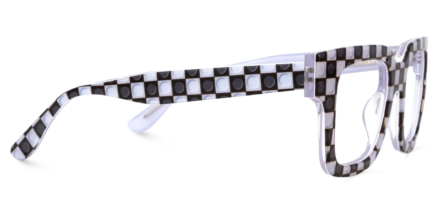 Boodoo Blue Light Blocking Glasses Rectangle Black Gray Glasses