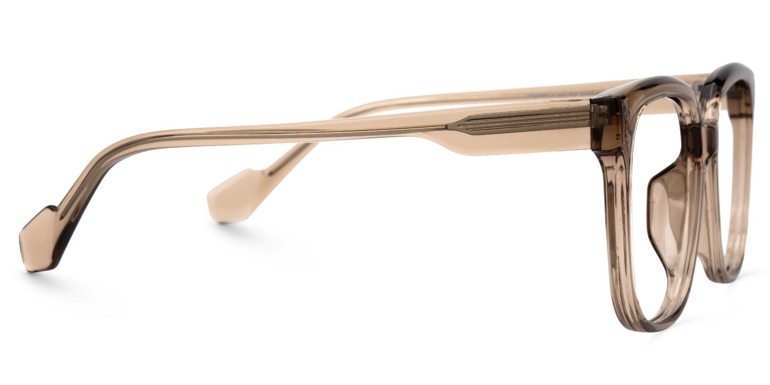 Mikel TR90 Square Clear Frame Glasses | Zeelool