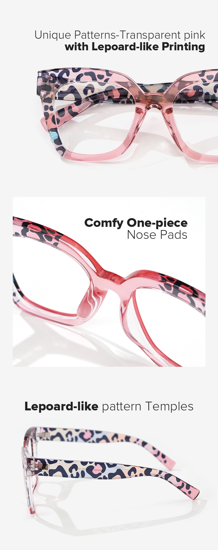 Malcolm Thick Frame Square Eyeglasses -Zeelool Optical