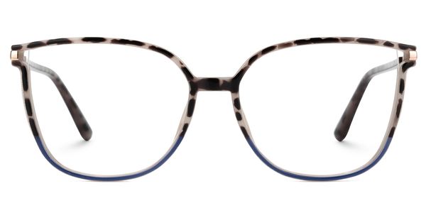 Rodz Tortoise-Blue Eyeglasses with Designer Frame