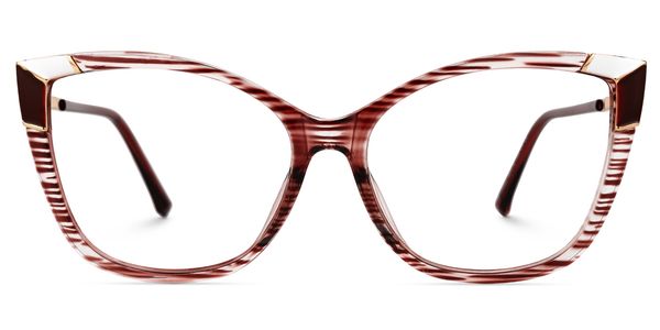 Cateye Kaysha Brown Glasses for sale -Zeelool Glasses