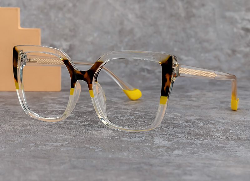 Spring hinges Banchs Eyeglasses, Banchs Brown Glasses -Zeelool