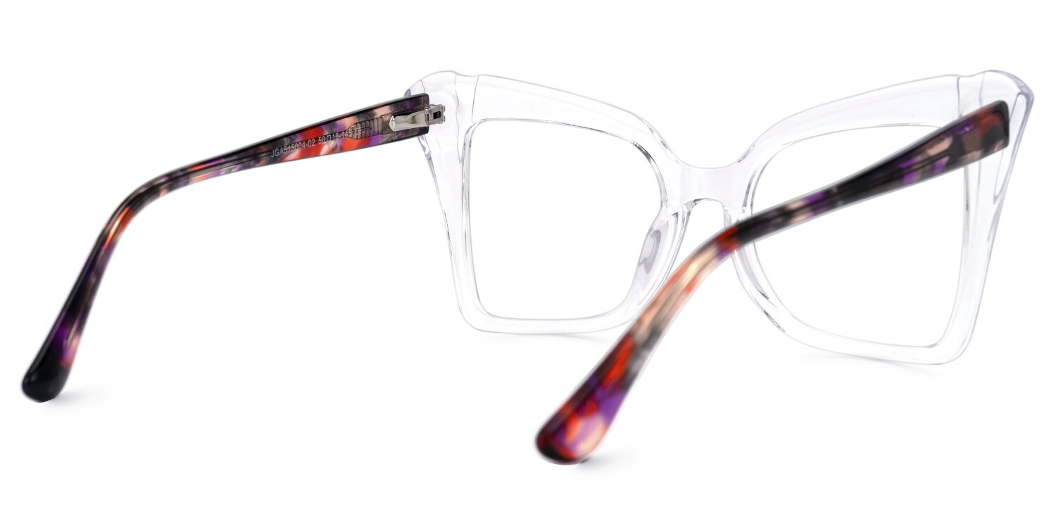 Eiram Cateye Crystal Glasses