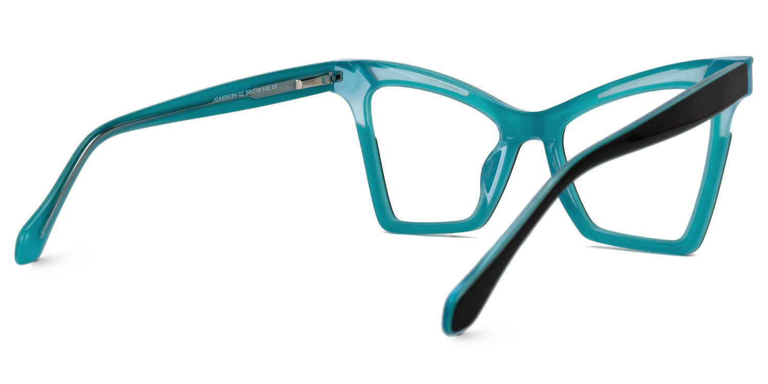 Johnsie Cateye Black Glasses